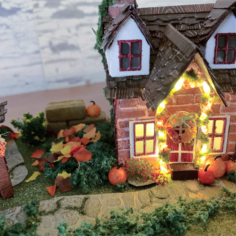 Mini Cobblestone Walkway Tutorial - Daydreams In Paper